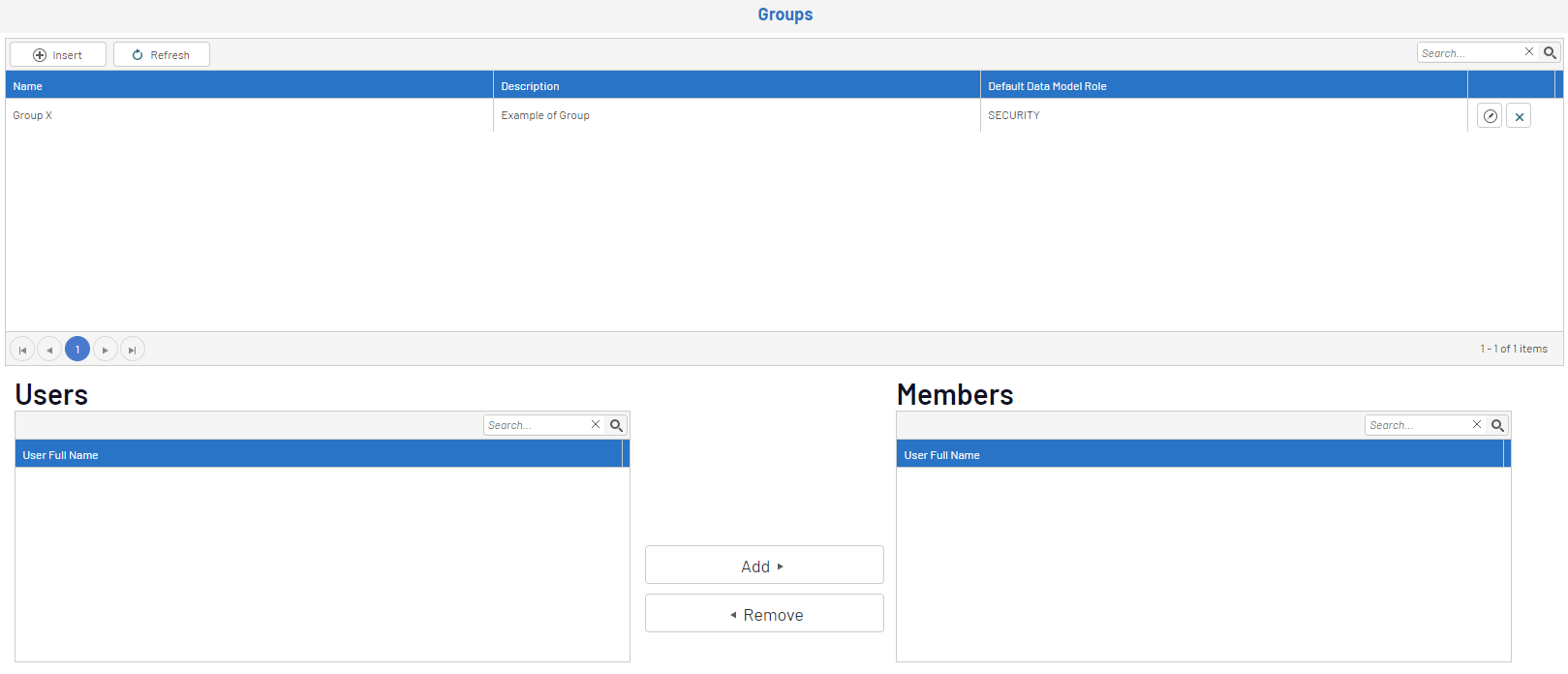 Groups Groups